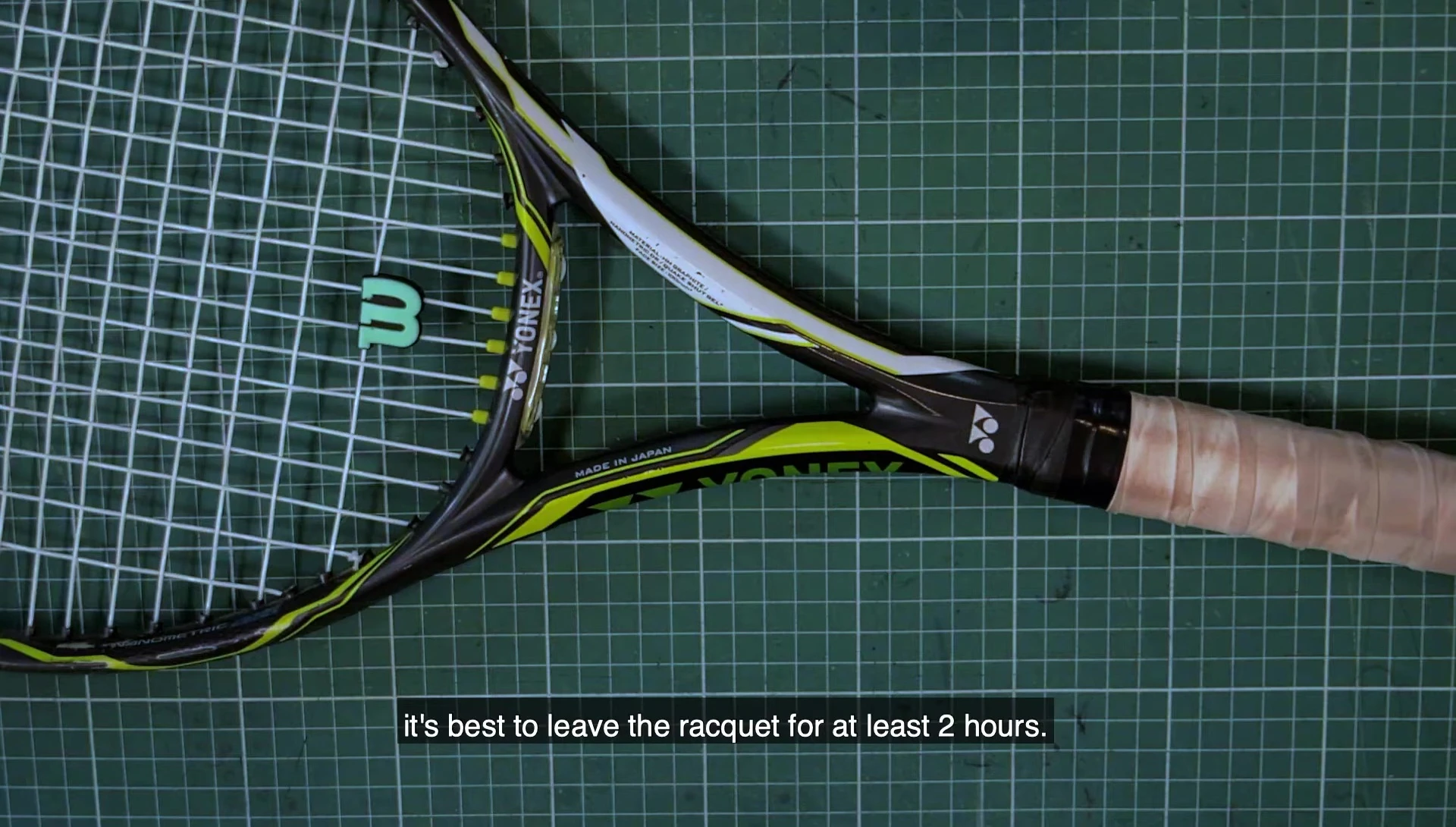 How to Attach Scoring Right Dampeners to Your Tennis Racket